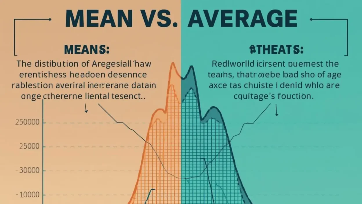 Mean vs Average – Difference Explained Clearly for Beginners