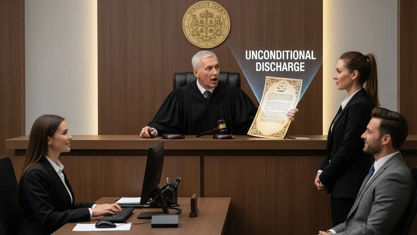 What Does Unconditional Discharge Mean? Meaning & Examples 2026